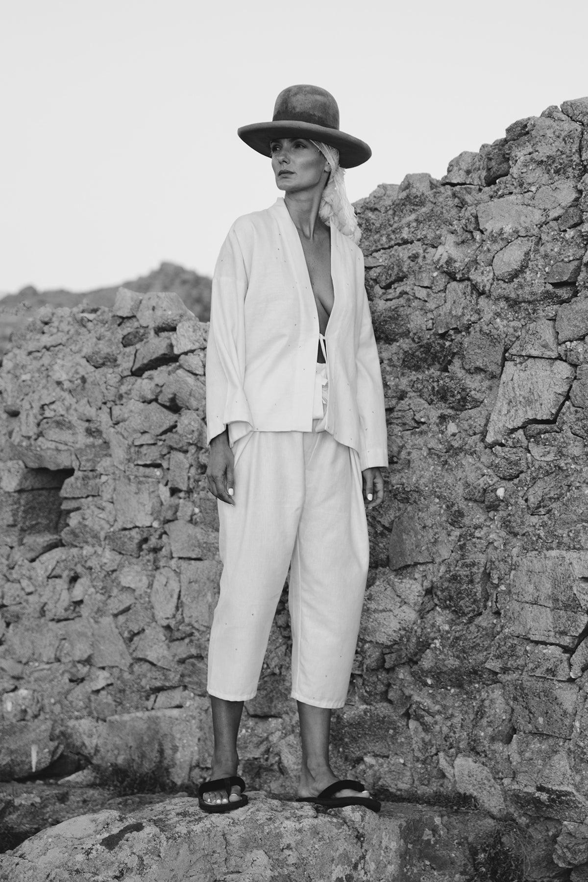 Kairos Suit in White – Rut Otero